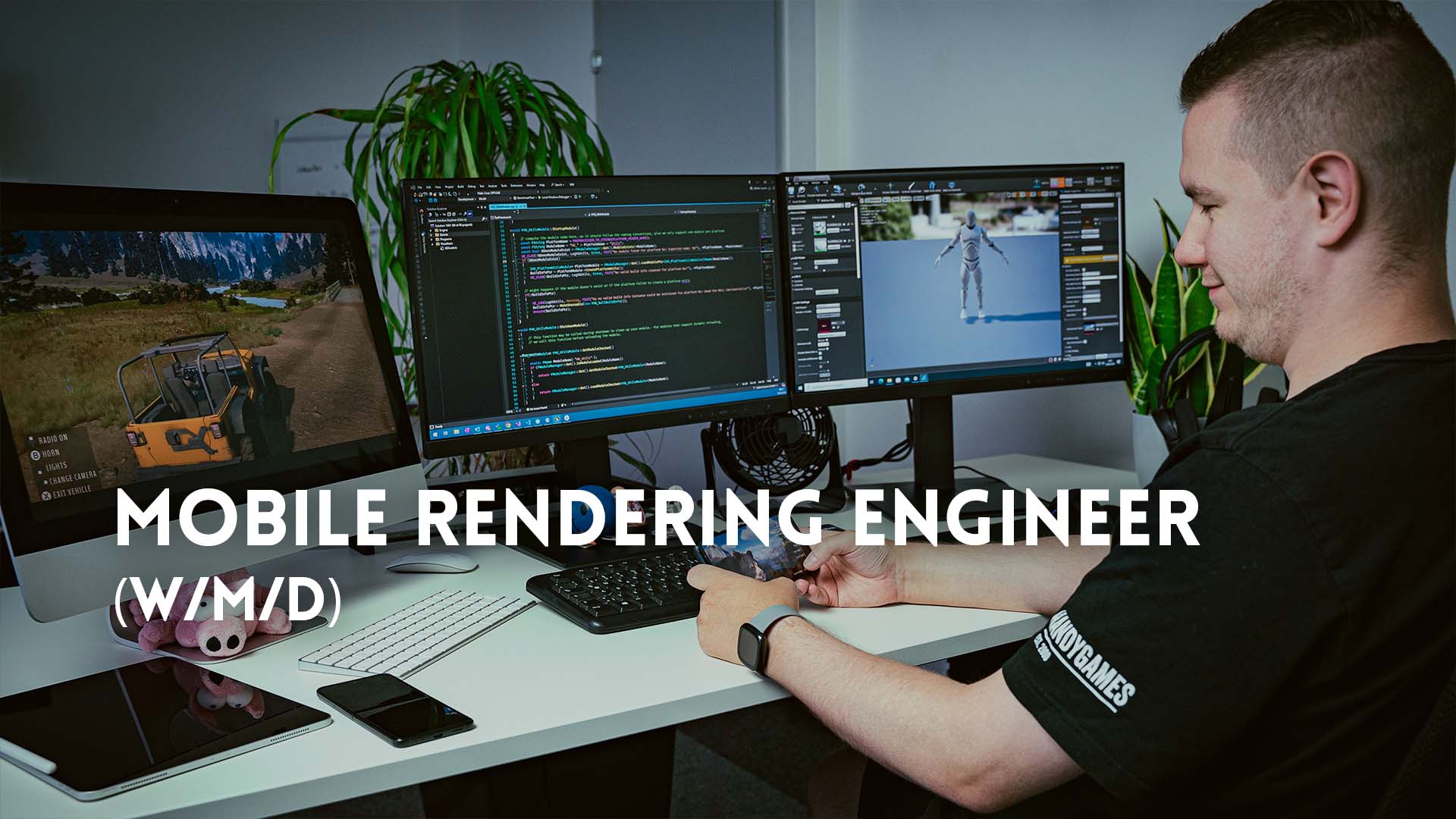 Mobile Rendering Engineer (f/m/d) | HandyGames™